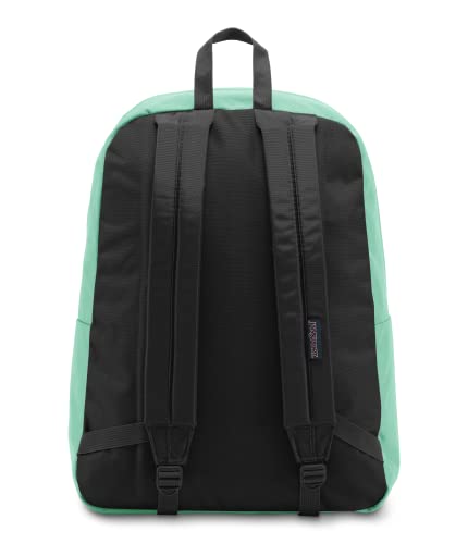 JanSport SuperBreak One Backpacks - Durable, Lightweight Bag with 1 Main Compartment, Front Utility Pocket with Built-in Organizer - Premium Backpack, Mint Chip