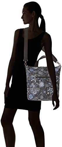 Sakroots Womens Eco-twill Berkeley Convertible Tote in REPREVE Eco Twill, Midnight Seascape, One Size US