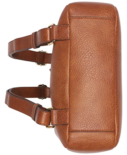 Calvin Klein Reyna Novelty Key Item Flap Backpack, Caramel Combo, One Size