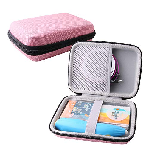 WERJIA Hard Carrying Case Compatible with 3Doodler Start 3D Printing Pen (Pink,Case Only)
