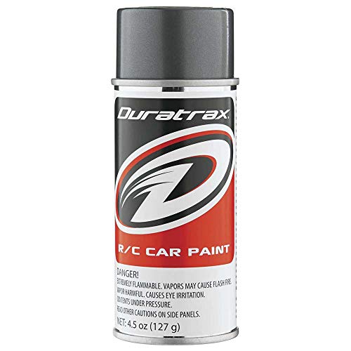Duratrax Polycarb Spray Gun Metal 4.5 oz DTXR4263