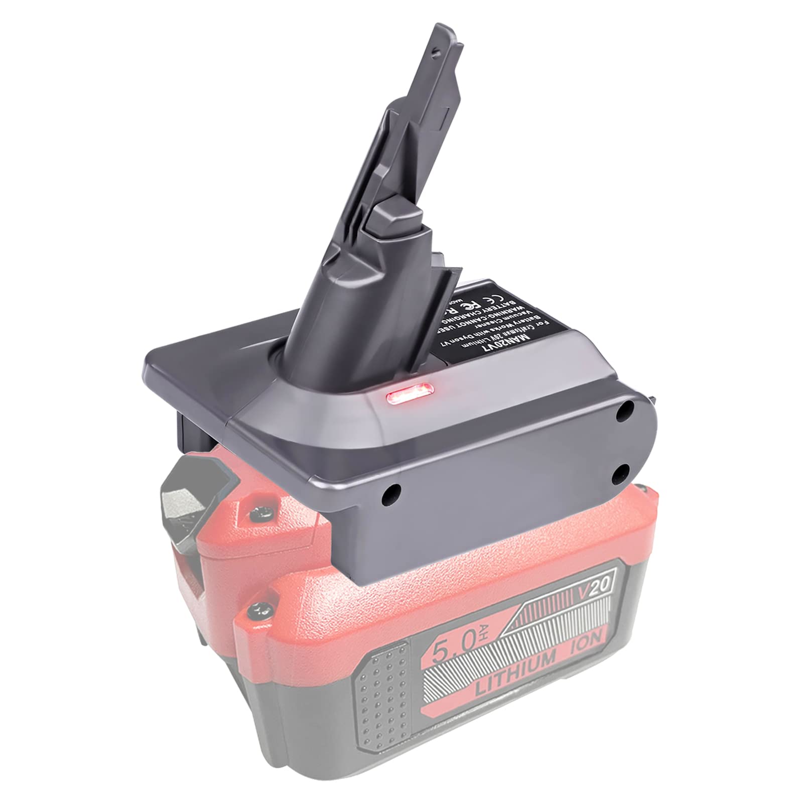 V7 Adapter for Craftsman 20V Battery Work for Dyson V7 Compatible with SV11 V7 Motorhead V7 Animal V7 Trigger V7 HEPA V7 Car+Boat V7 Absolute Handheld Vacuum Cleaners