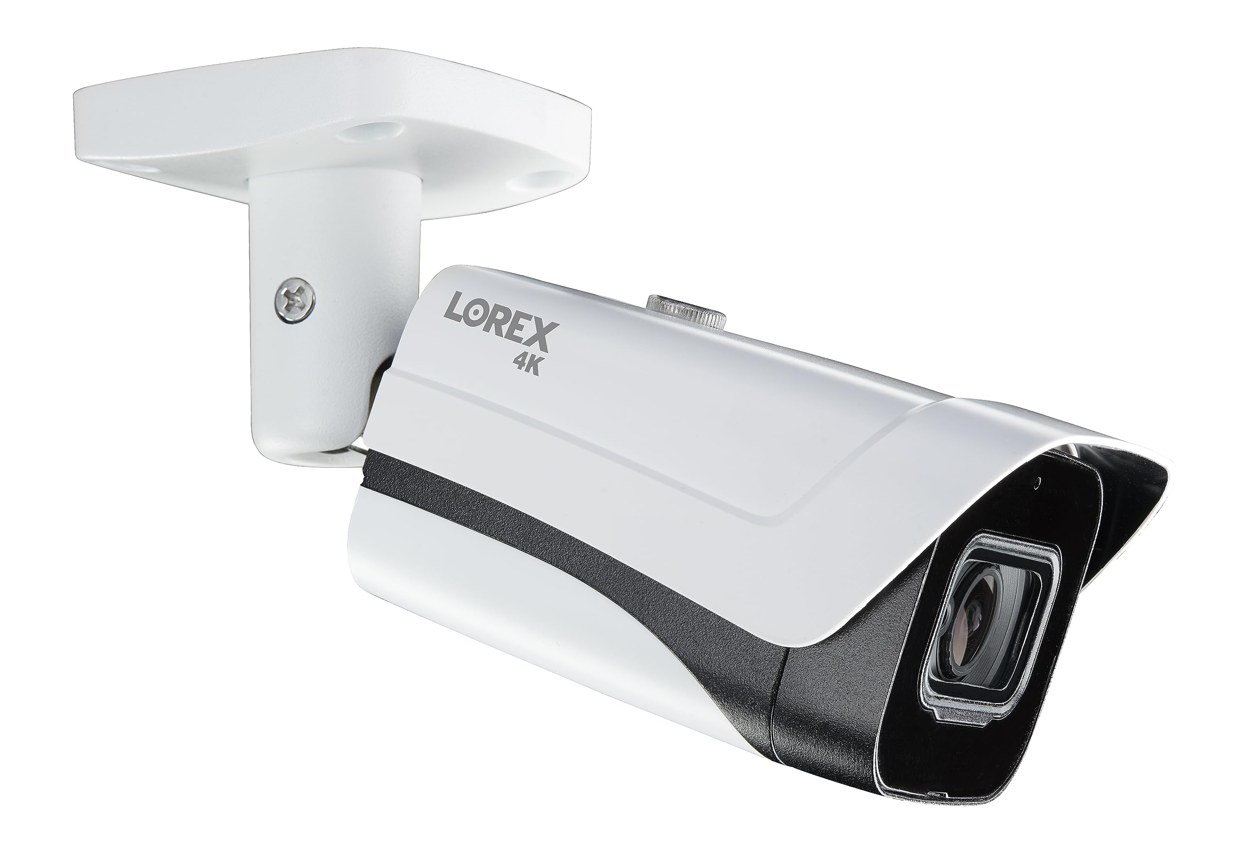 Lorex 4K (8MP) Ultra HD Analog Indoor/Outdoor Metal Security Add-On Camera with Audio & Color Night Vision [Camera ONLY]