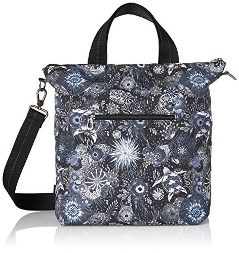 Sakroots Womens Eco-twill Berkeley Convertible Tote in REPREVE Eco Twill, Midnight Seascape, One Size US
