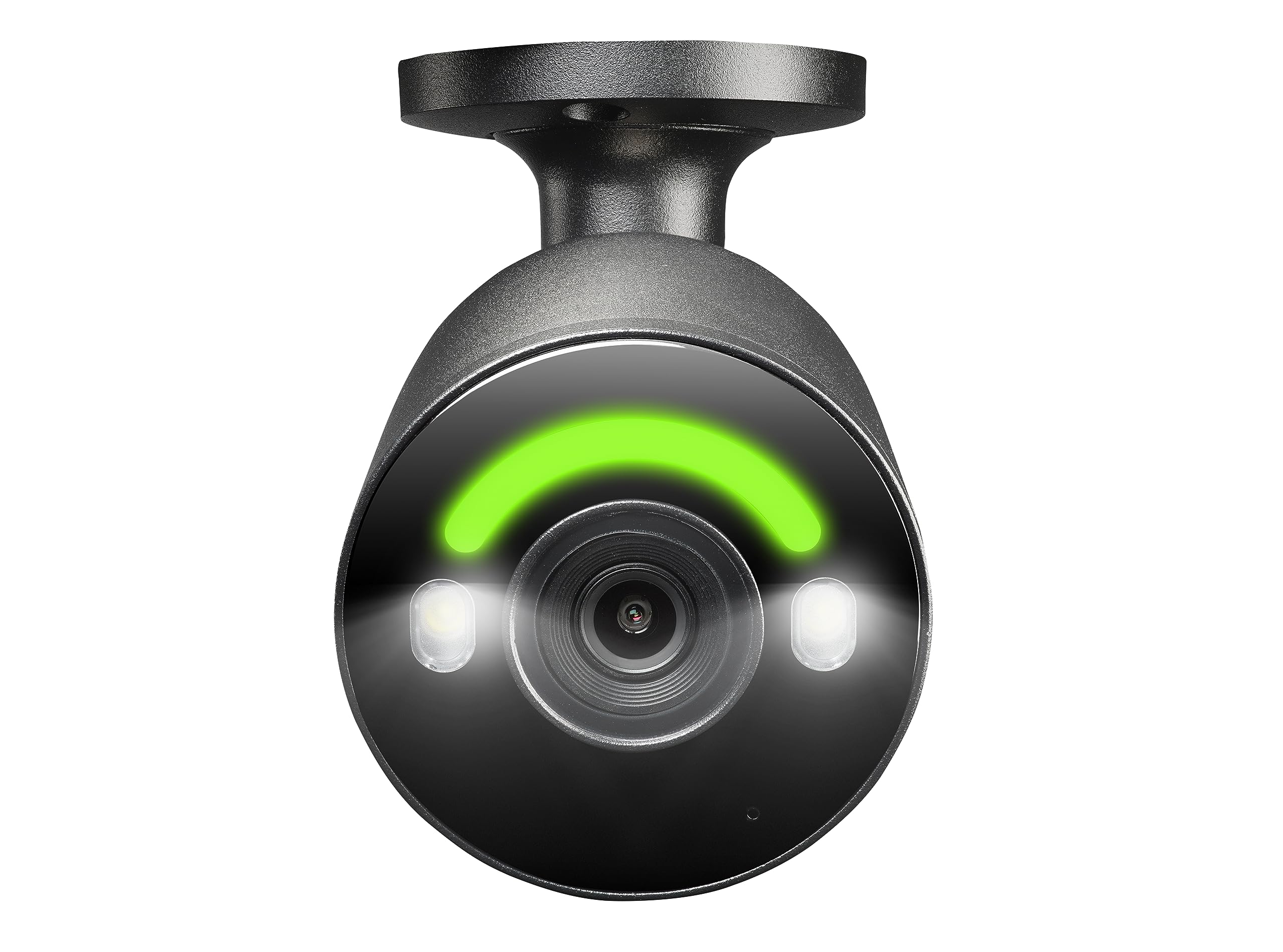 Lorex 4K 8MP Deterrence Bullet AI PoE IP Wired Add-On Metal Indoor/Outdoor Camera - Smart Security Lighting, Color Night Vision, Smart Motion Detection Plus, Two-Way Audio, IP67 Weatherproof Rated