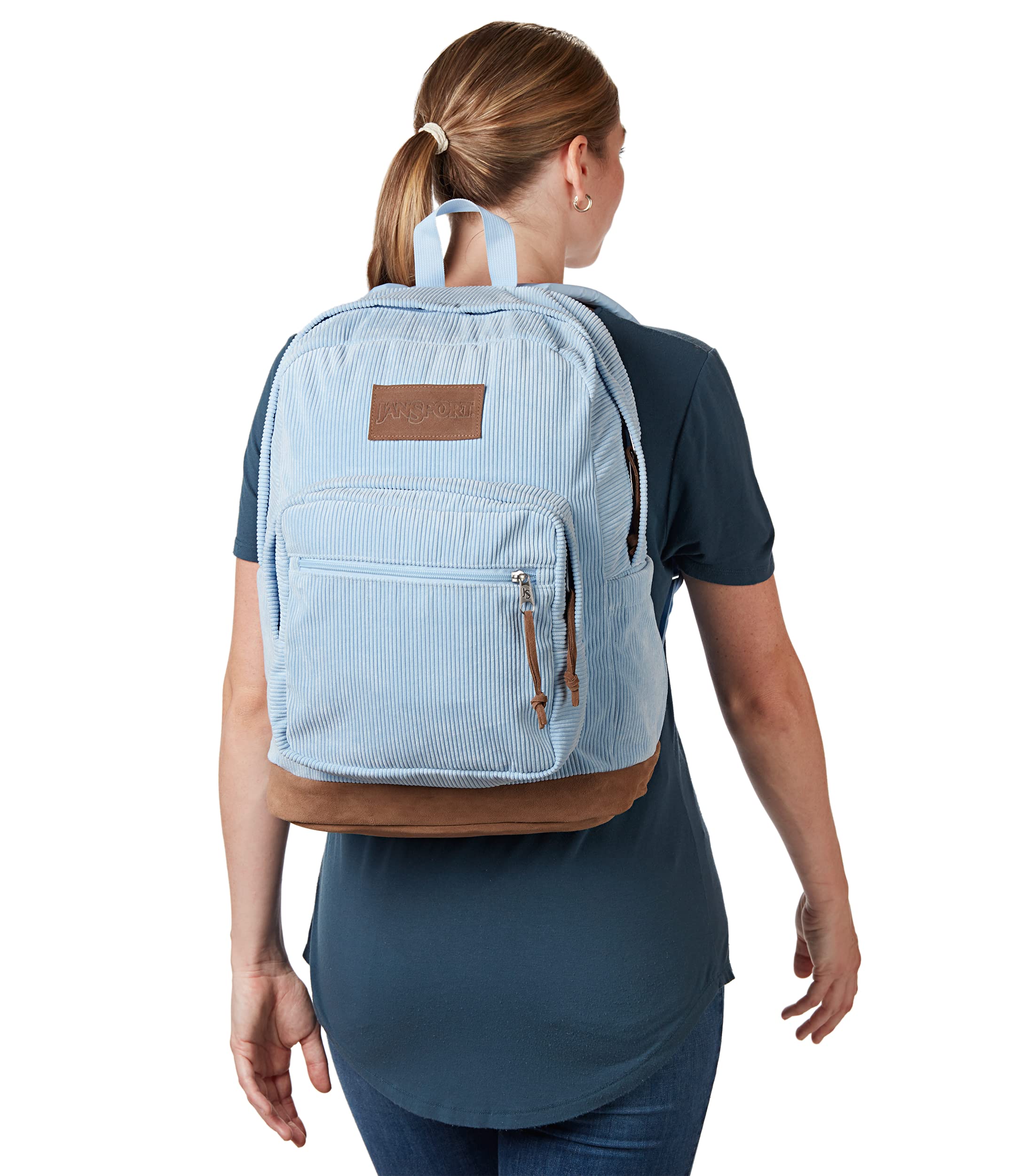 JanSport Right Pack Expressions Backpack - Travel, Work, or Laptop Bag - Hydrangea Corduroy
