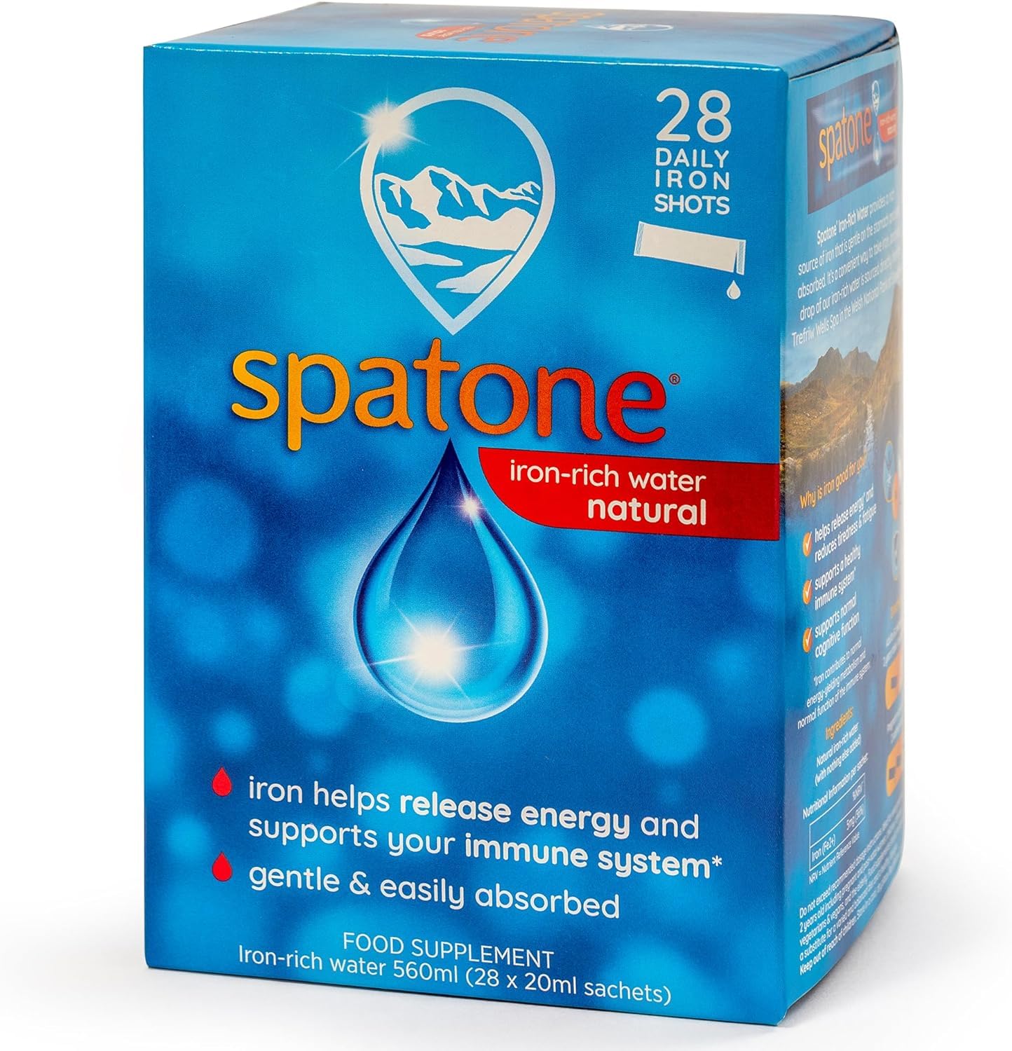 (4 PACK) - Spatone - Spatone 100% Natural Iron Sup | 28 sachet | 4 PACK BUNDLE