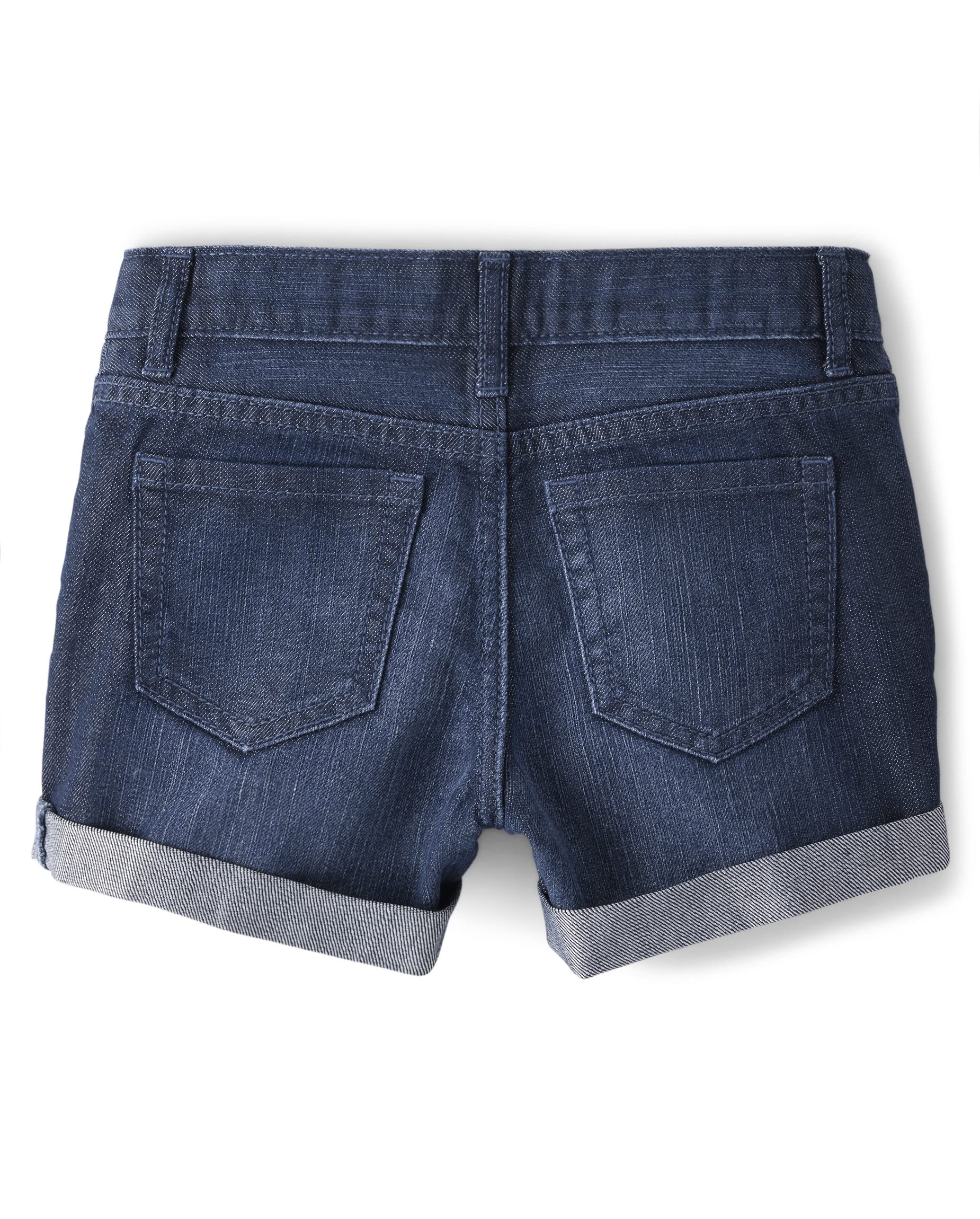 The Children's Place,Roll Cuff Shortie,Holly Wash,8