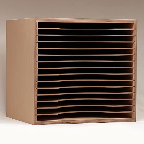 Stamp-n-Storage Paper Holder for 12x12 Paper - 15 Slot (Standard - Does not fit IKEA Kallax)