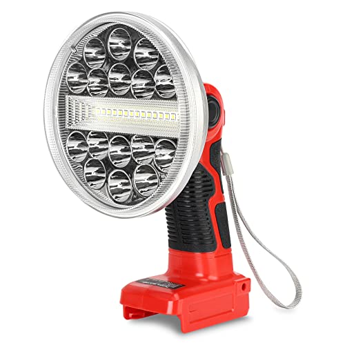 Taingwei 2000LM LED Work Light for Craftsman V20 Battery, 20W Flashlight for Camping, Car Repairing, Emergency and Job Site Lighting