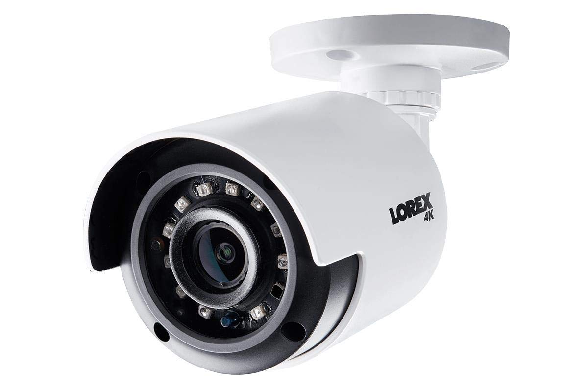 Lorex LBV8531W 4K Ultra High Definition Bullet Security Camera with 135ft Color Night Vision,Indoor/Outdoor,IP67 Weatherproof,(Only Camera), (M.) (Renewed)