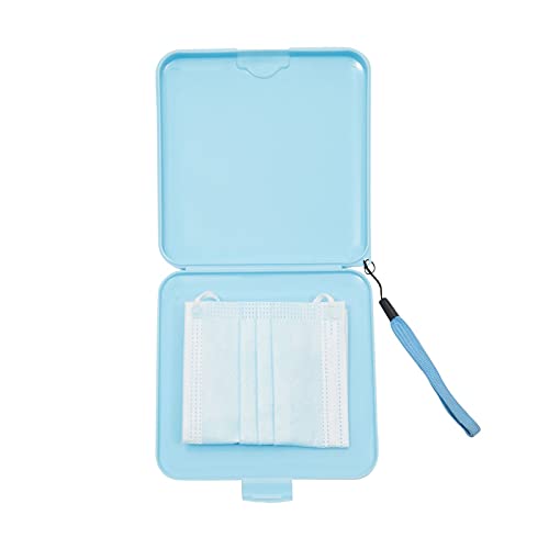 Portable Face Covering Carrying Case, Organizer Container for Storage (6 Pack)