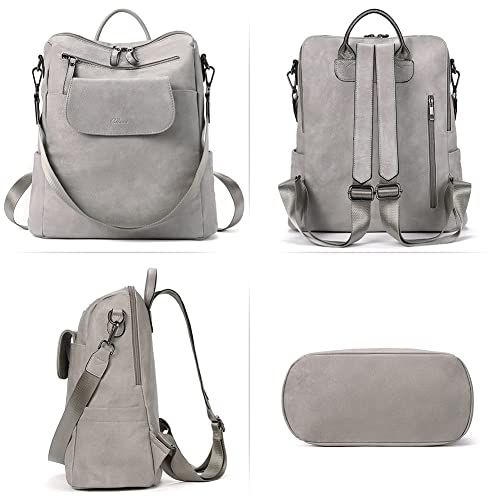 CLUCI Womens Backpack Purse Large Leather Travel Convertible Fashion Designer Ladies Purse