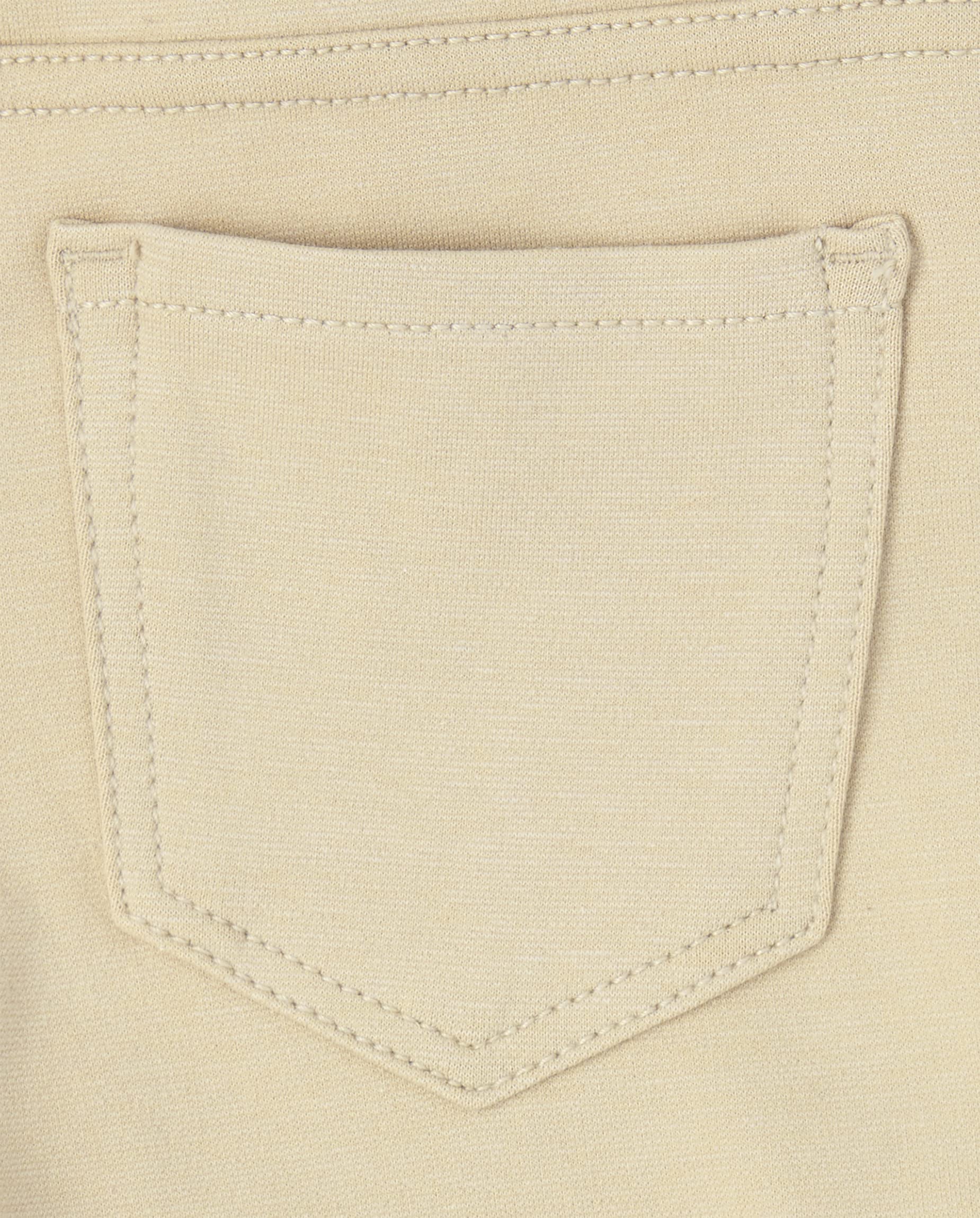 The Children's Place Girl's Ponte Knit Pull On Jeggings, Sandy, 6