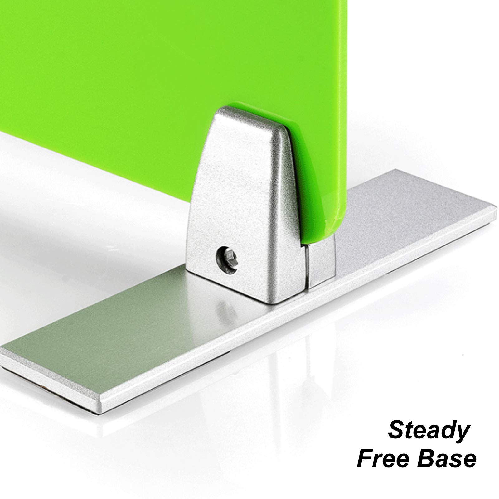 2 Pcs Sneeze Guard Clamp, Bracket Sneeze Guard Shield Base for Countertops, Stick On Heavy Duty Auminum Partition Guard Clamp, Panel Support Clamp Stand for Clear Desktop Counter Reception