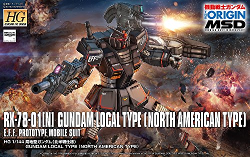 Bandai Hobby HG 1/144 Gundam Local Type (North American Front) The Origin