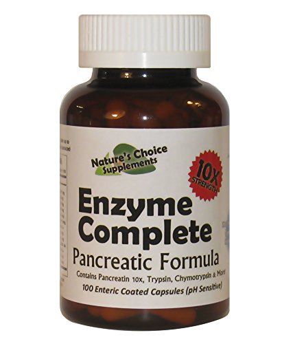 Enzyme Complete with Chymotrypsin,Trypsin & More