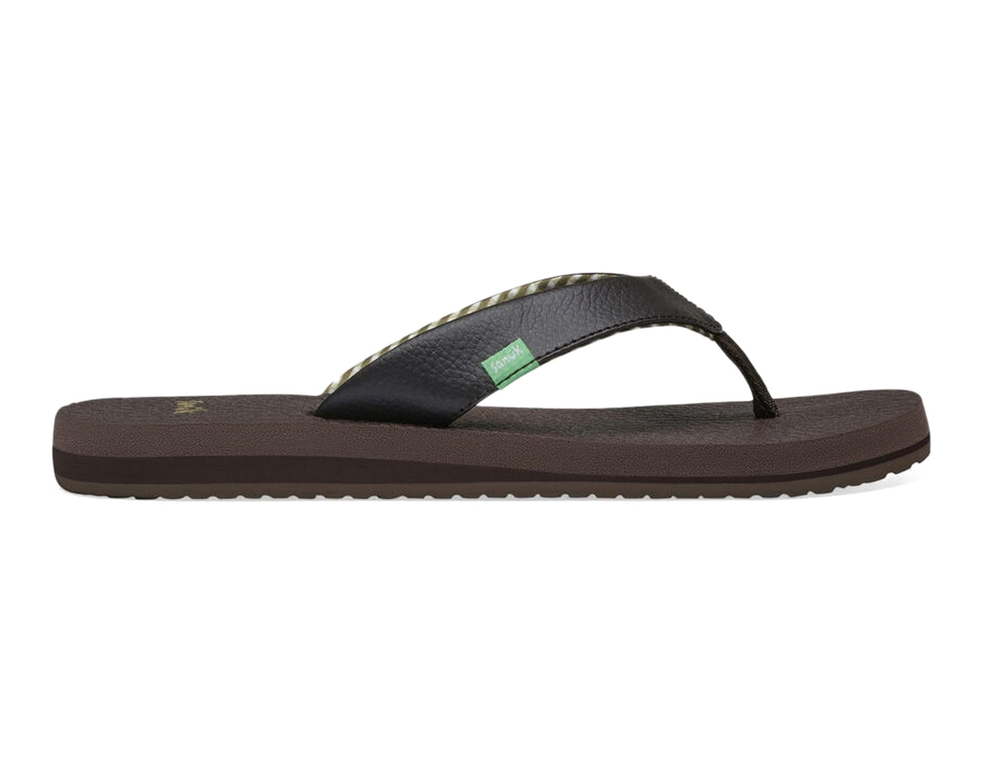 Sanuk Yoga Mat - Cushioned Sandals - Women's Brown - 7