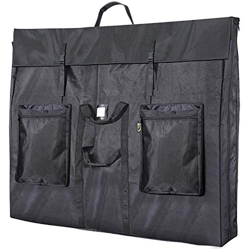 1st Place Products Premium Oversized Transport Case 38 x 50 Inches - Soft Sided - Water Resistant - Great for LCD Screens, Monitors, TVs, Picture Frames, Art Portfolio - Shoulder Strap & Carry Handles