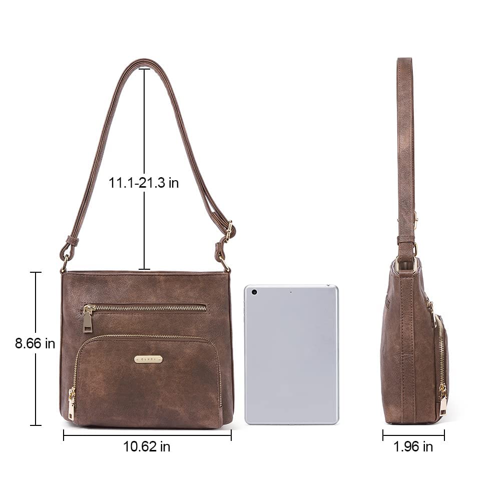 CLUCI Backpack Bundles with Crossbody Purse