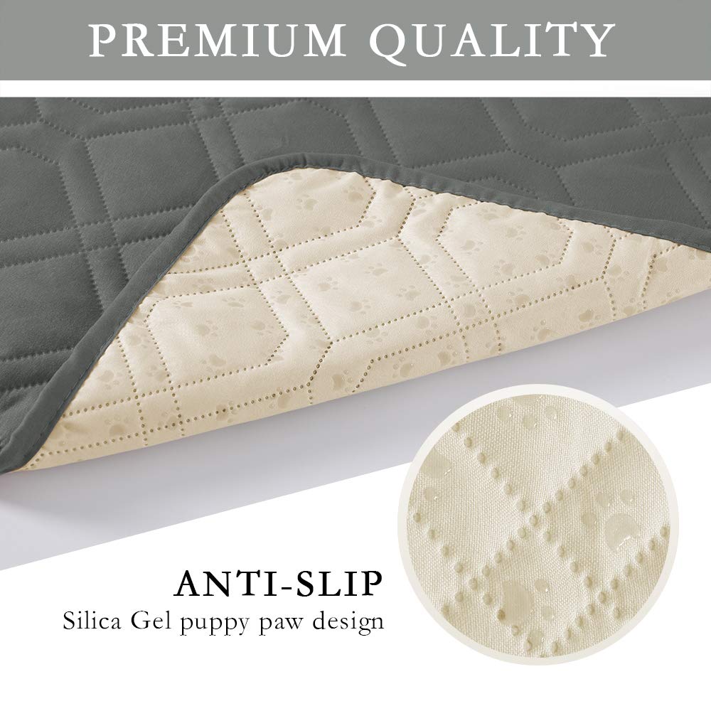 SUNNYTEX Waterproof Dog Bed Cover Dog Mat Pet Pad Pet Blanket for Couch Sofa Bed Mat Anti-Slip Furniture Protrctor