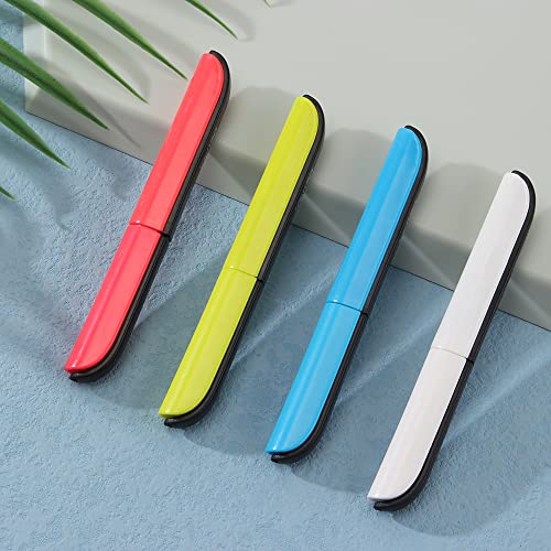 RAYNAG Set of 2 Portable Safe Scissor Mini Folding Paper Cutting Scissors School Supplies DIY Scrapbooking, Random Color