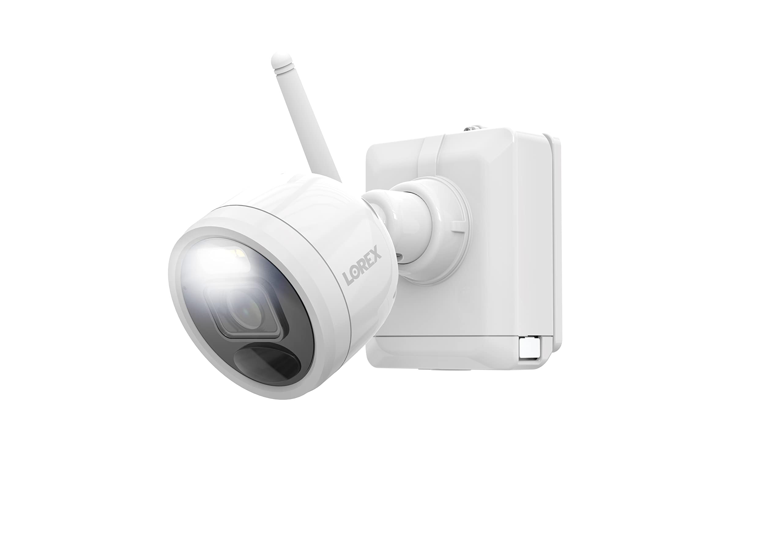 Lorex 2K Wire-Free Add-On Security Camera with Person Detection and Active Deterrence - 2-Pack [Requires Base]