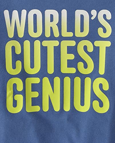 The Children's Place Baby-Boys And Toddler Boys Short Sleeve Graphic T-shirt Cutest Genius 5T