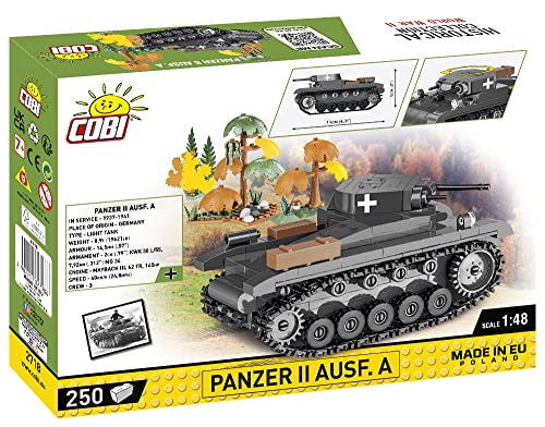 COBI Historical Collection World War II Panzer II Ausf. A Tank