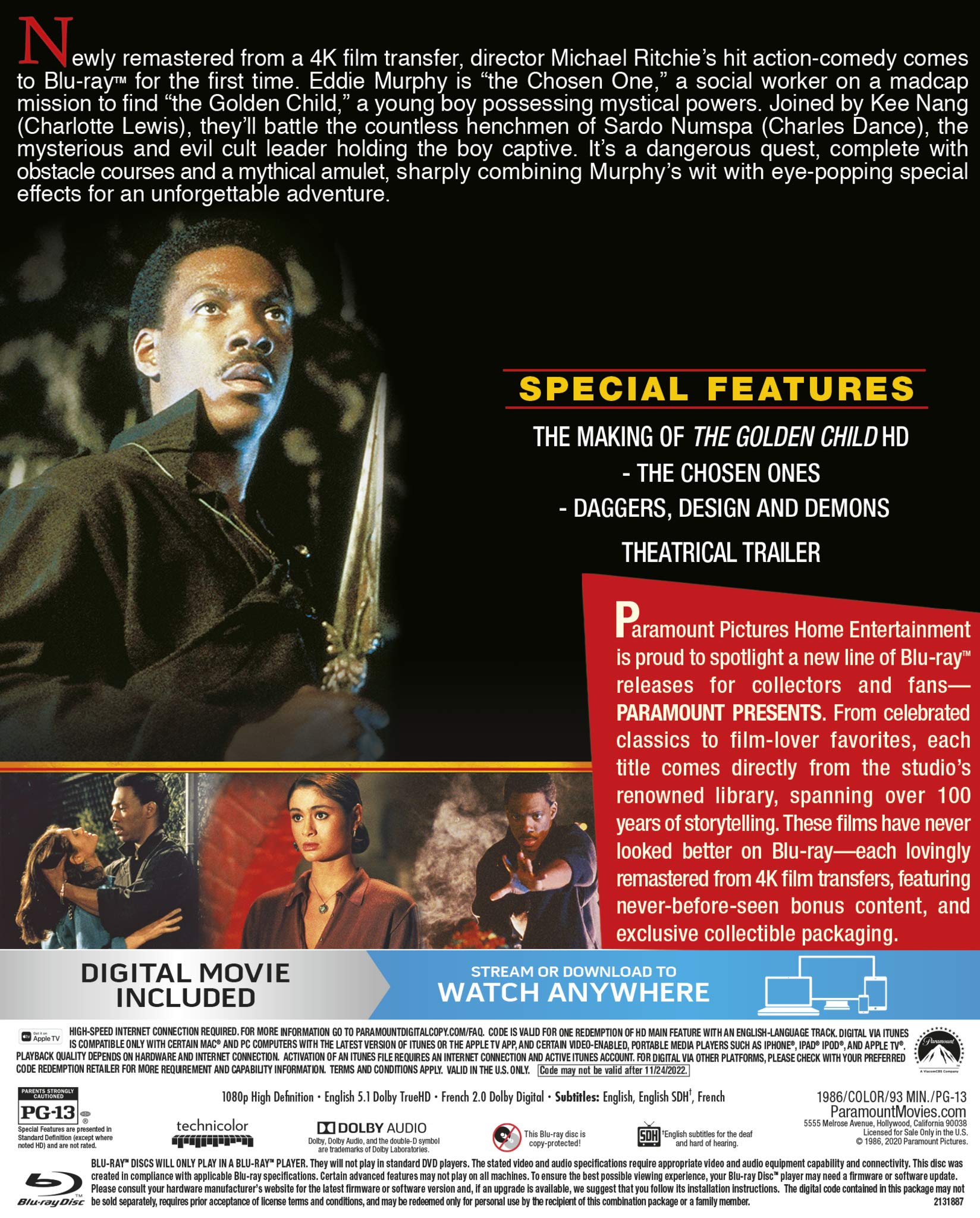GOLDENCHILD - PARAMOUNT PRESENTS Volume 11 [BLU-RAY]
