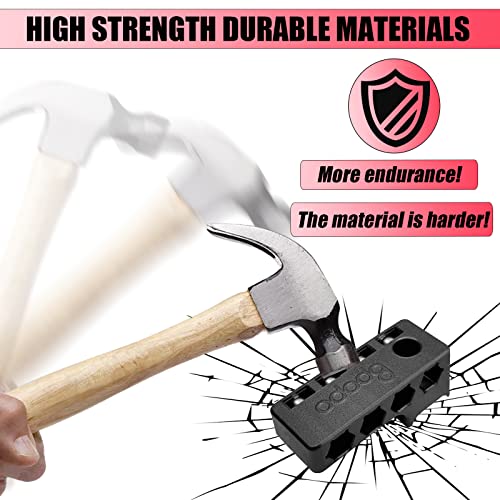 Powerful Magnet Bit Holders fit for Craftsman V20 Drill or Driver,Drill Bit Holster Storage 4 Hex Driver Bit on side of Power Drill for Easy Acces,Right Side