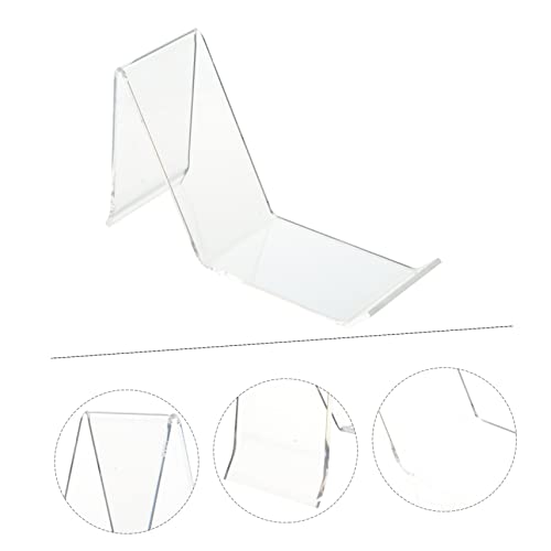 EXQUIMEUBLE 2pcs Shoe Support Shoe Rack Shoes Rack Show Rack Sneaker Holder Shoe Display Stand Shoe Display Rack Sneaker Stand Sandal Stand Bracket Acrylic Men and Women Children's Shoes