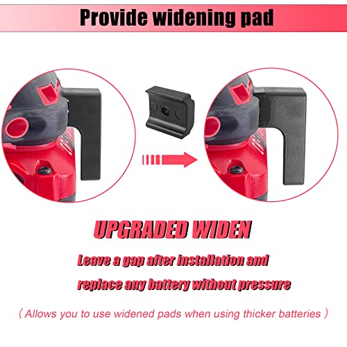 Powerful Magnet Bit Holders fit for Craftsman V20 Drill or Driver,Drill Bit Holster Storage 4 Hex Driver Bit on side of Power Drill for Easy Acces,Right Side
