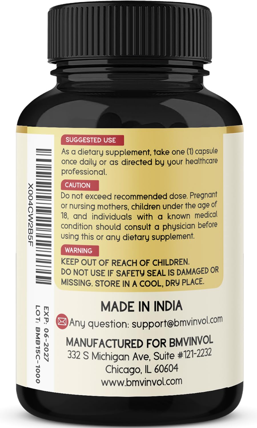 Berberine with Ceylon Cinnamon, Turmeric, Milk Thistle, Artichoke, Black Pepper - 150 Count - Pack of 1
