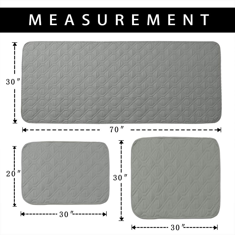 SUNNYTEX Waterproof Dog Bed Cover Dog Mat Pet Pad Pet Blanket for Couch Sofa Bed Mat Anti-Slip Furniture Protrctor
