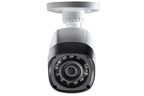 Lorex LBV2521B High Definition 1080p 2MP Weatherproof Night Vision Security Camera (White)