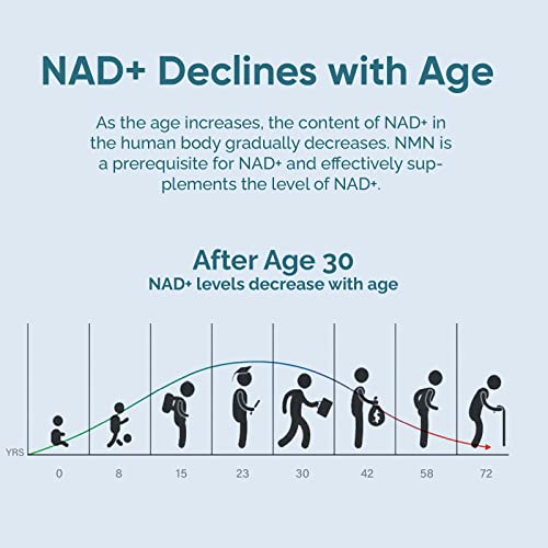 solodate NAD Supplement 99% Purity, 4-in-1 Upgraded NAD Resveratrol Supplement 1000mg Per Serving for Maximum Anti-Aging, Energy and Immune Support - 3 Pack
