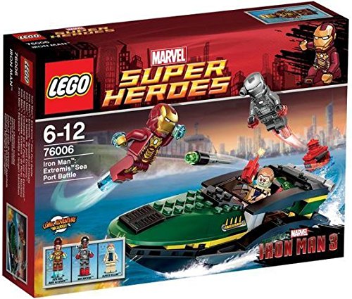 LEGO Marvel Super Heros Universe Iron Man Extremis Sea Port Battle # 76006 BNIB ,#G14E6GE4R-GE 4-TEW6W269911