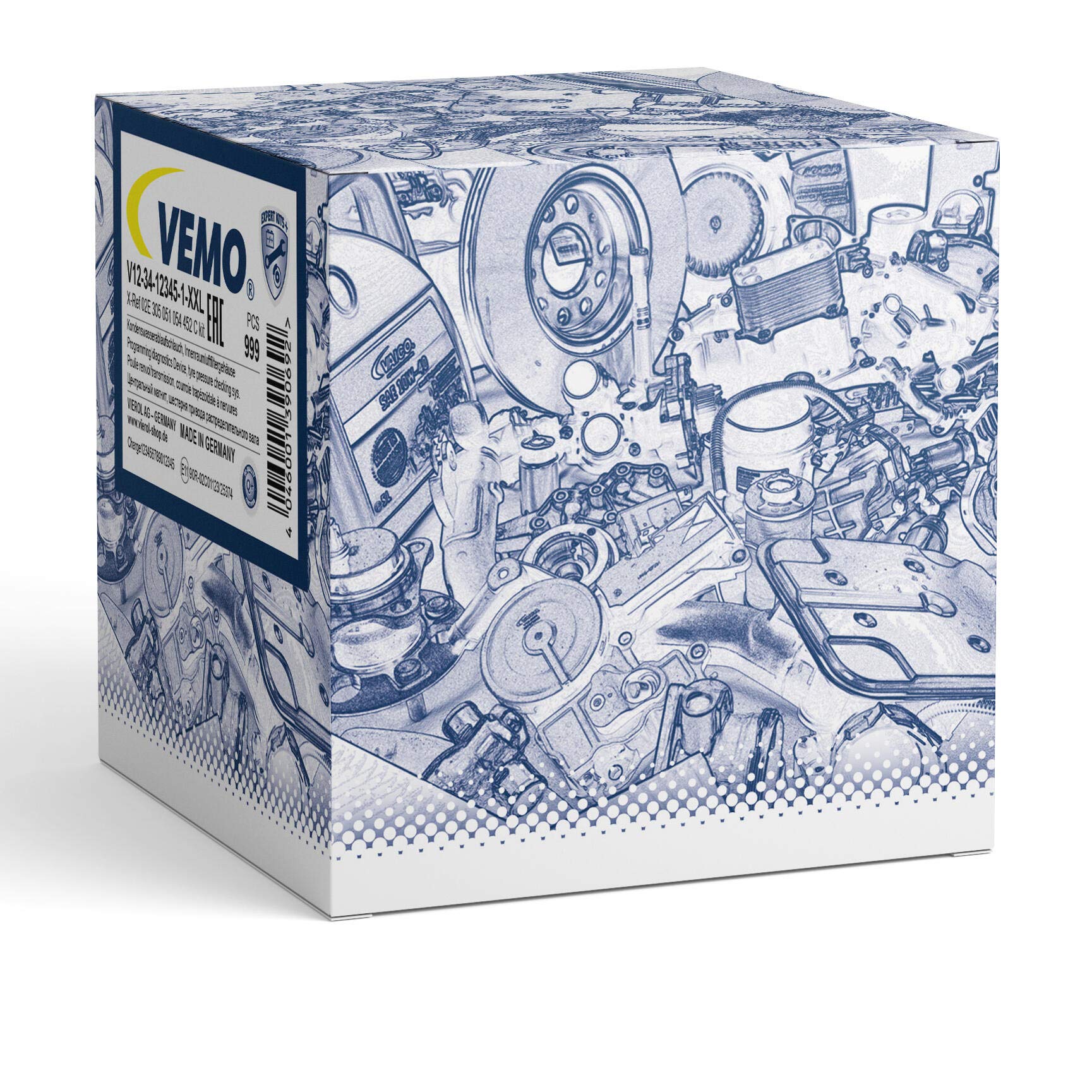 VEMO Sensor, wheel speed V20-72-0493