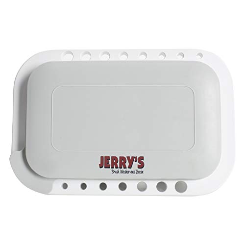 Jerry's Artarama Artist Brush Washer - Multi Use Include Paint Brush Stand & Rest, Cleaning & Washing Basin, Water Bucket, and Painting Palette All In One Within a Lidded Compact Carry Case for Travel
