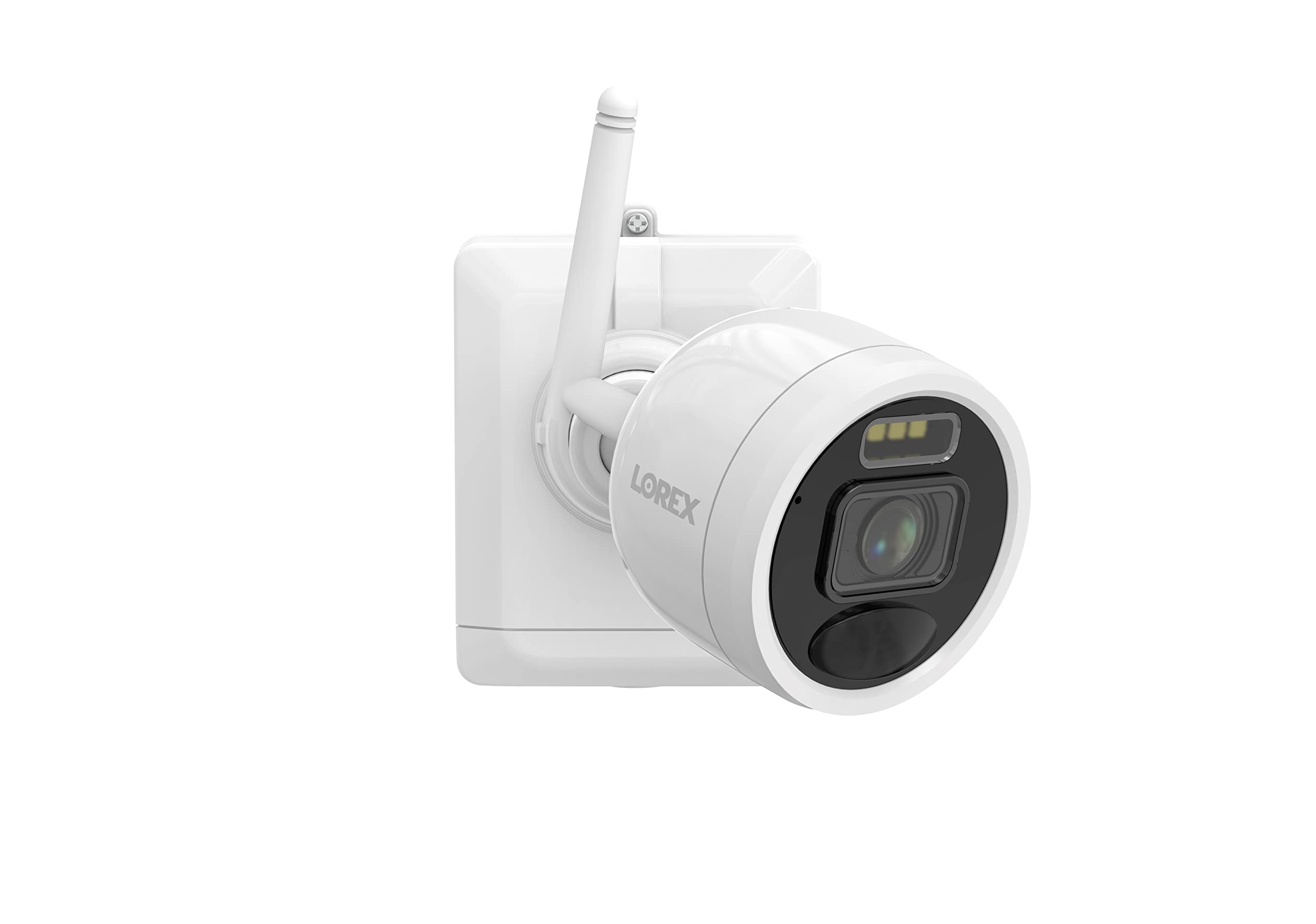 Lorex 2K Wire-Free Add-On Security Camera with Person Detection and Active Deterrence - 2-Pack [Requires Base]