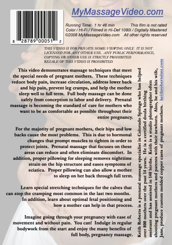Pregnancy Massage DVD: Taking care of mother and baby v2.0