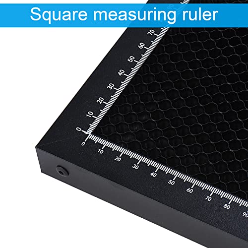 Simhevn Honeycomb Working Table (11.81'' x 11.81''), Laser Cutting Honeycomb Laser Bed for CO2 or Diode Laser Engraver Cutting Machine, Laser Engraver Accessories, Smooth Edge Cutting (300x300mm)