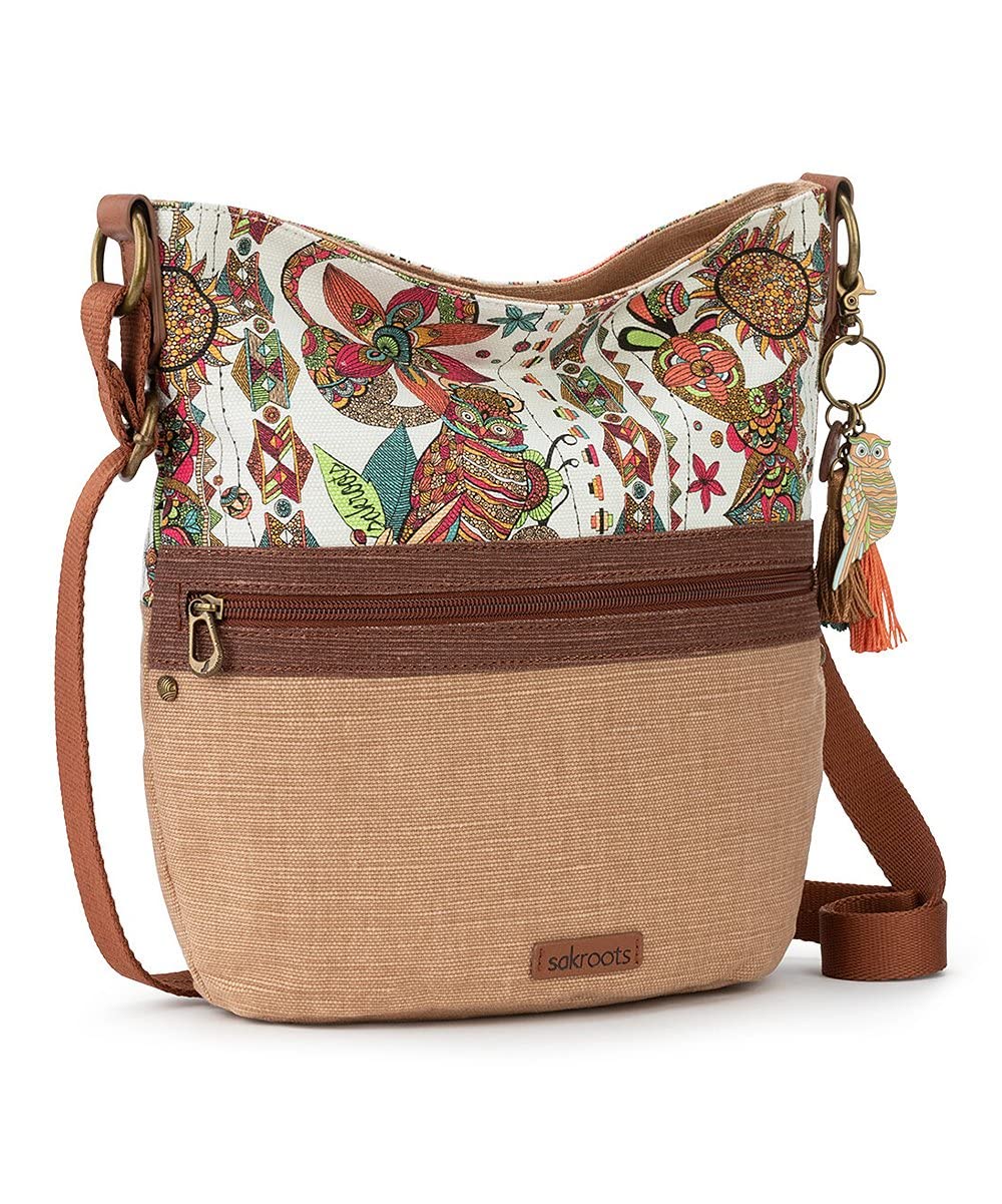 Sakroots Artist Circle Soft Bucket, Natural Spirit Desert