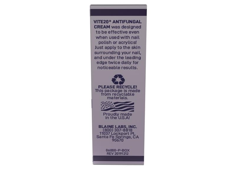 V20 Vite 20 Antifungal Cream Fungus Killer Hand and Feet Nail Treatment