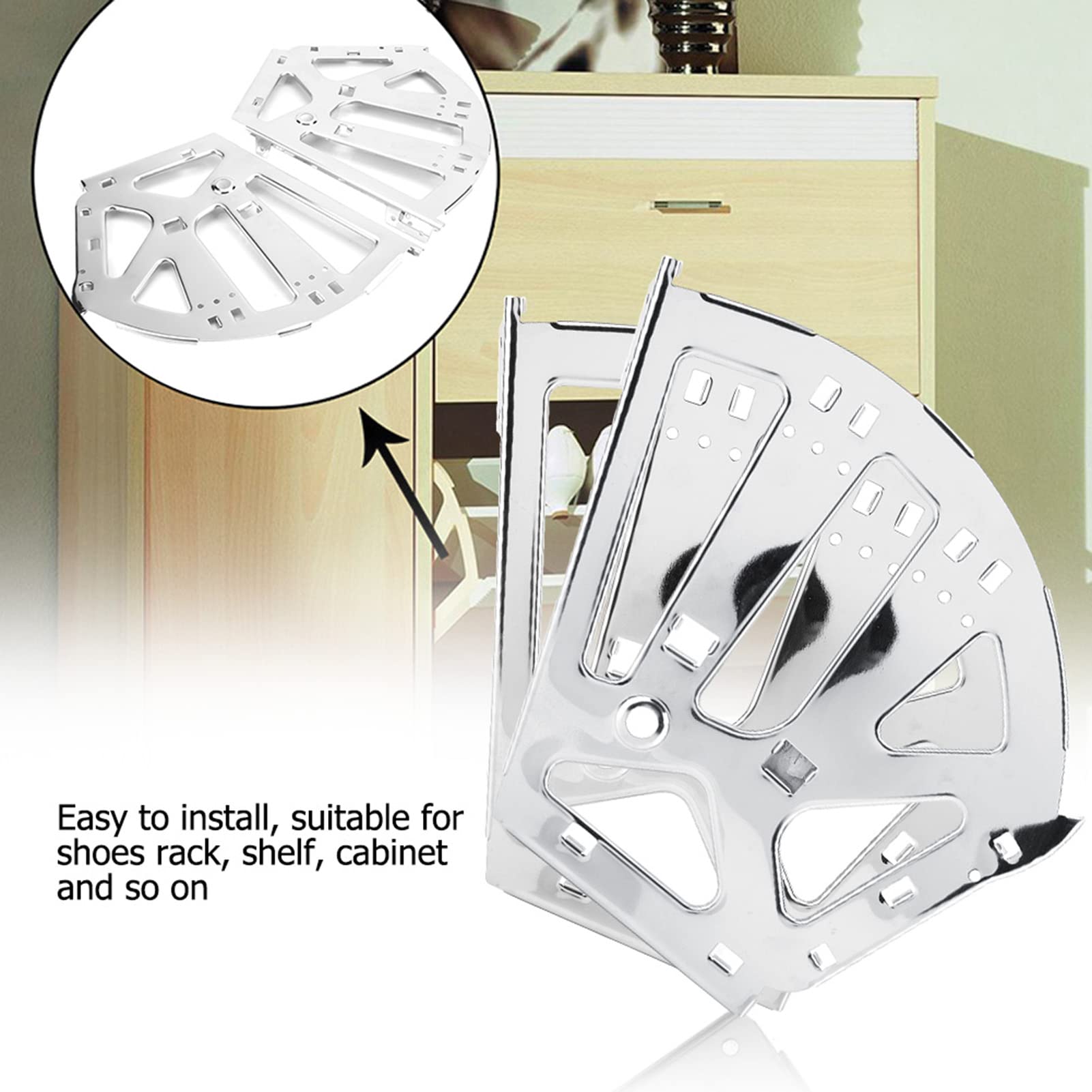 BROLEO Shoe Rack For Door Hanging, Shoe Rack With Doors, Enclosed Shoe Rack, Sturdy Shoe Rack For Doors Wall Shoe Cabinet For Shoes Rack For Shelf (3 Tier)