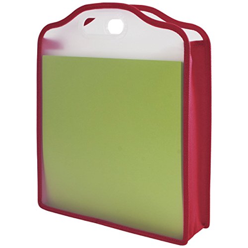 Storage Studios Expanding Paper Folio for 12 x 12 Sheets, 15.75 x 13 x 3 Inches, Color May Vary, CH93391 (2 Pack)