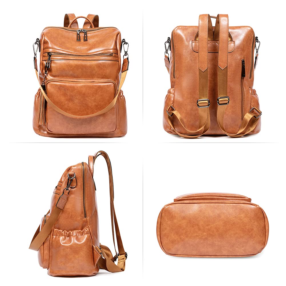 CLUCI Women Backpack Bundle with Women Wallet