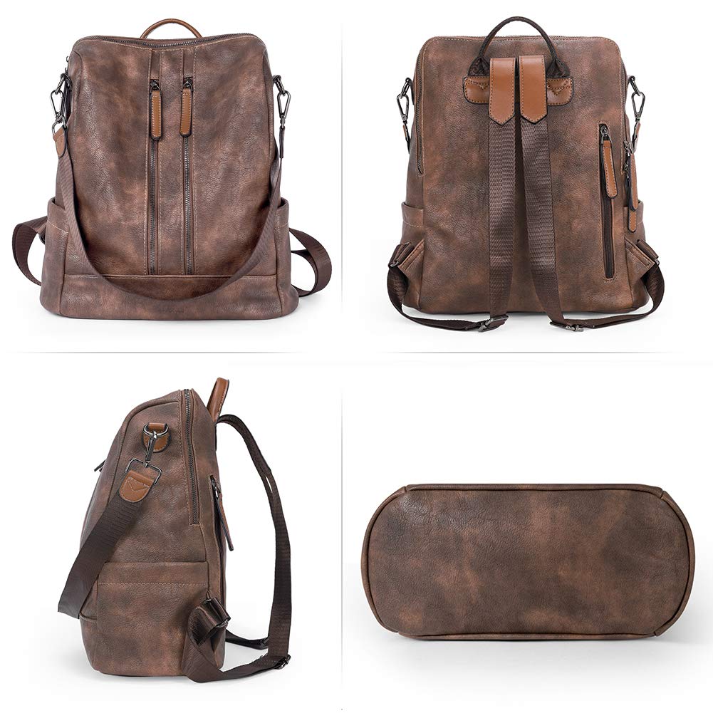 CLUCI Women Backpack Bundle with Women Wallet