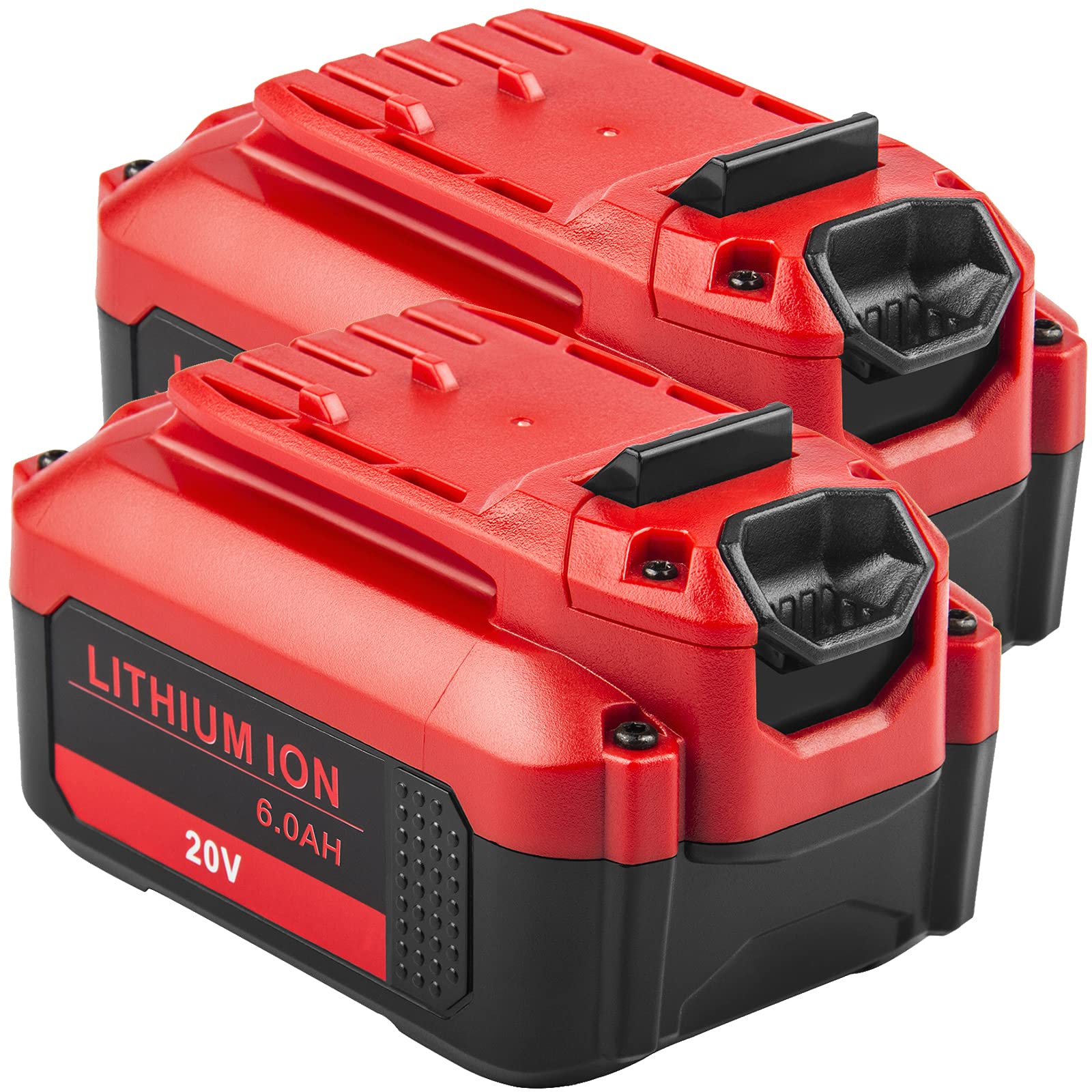 ARyee CMCB202 CMCB205 6.0Ah 20V Battery Replacement for Craftsman 20V Lithium Battery CMCB204 CMCB204-2 CMCB202 CMCB202-2 CMCB201 CMCB206 CMCS500B CMCD700C Craftsman V20 Battery